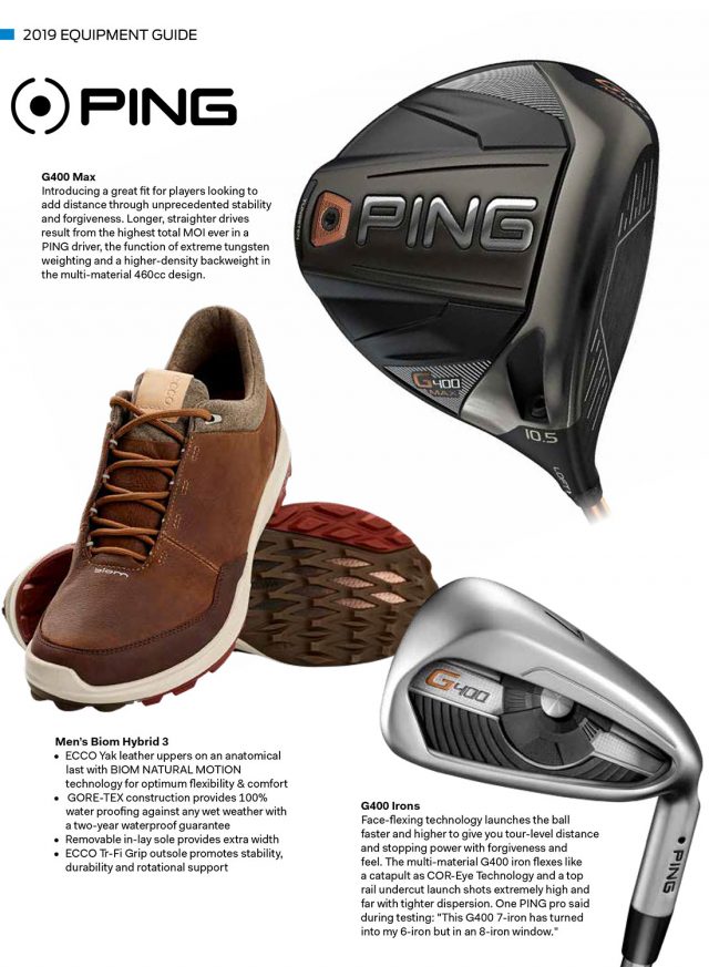 2019 Equipment Guide: PING - Australian Golf Digest