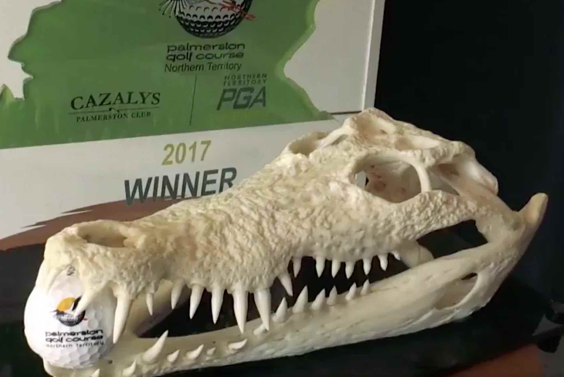 This is it, this is the CRAZIEST TROPHY in all of sports – and it's ...