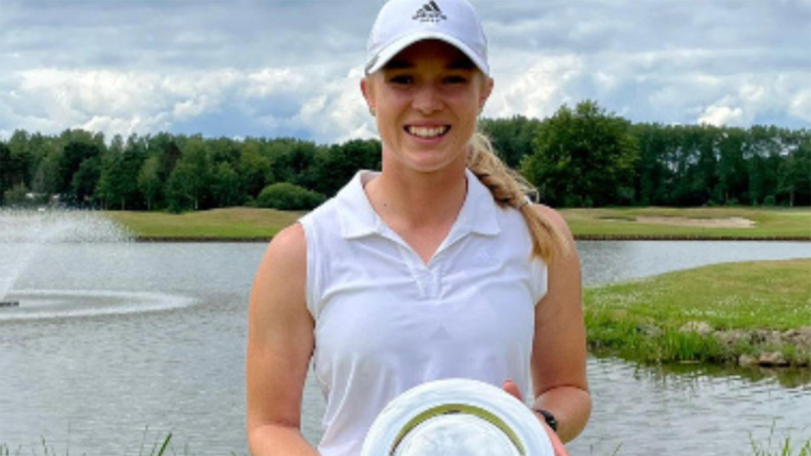 Kristalle Blum survives nervy finish for maiden win in Europe ...