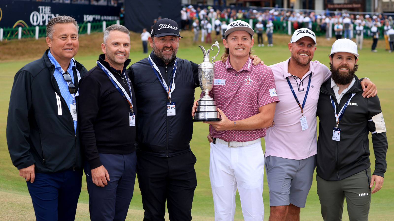 The Reaction: Cameron Smith's emotional phone call to father after Open ...