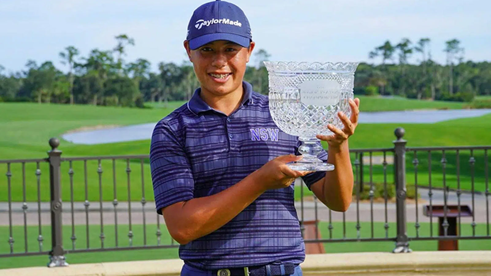 Aussie Jeffrey Guan struggles during Junior Players at TPC Sawgrass ...