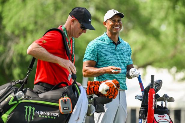 Tiger Woods' golf bag features one of the most subtle, yet powerful ...