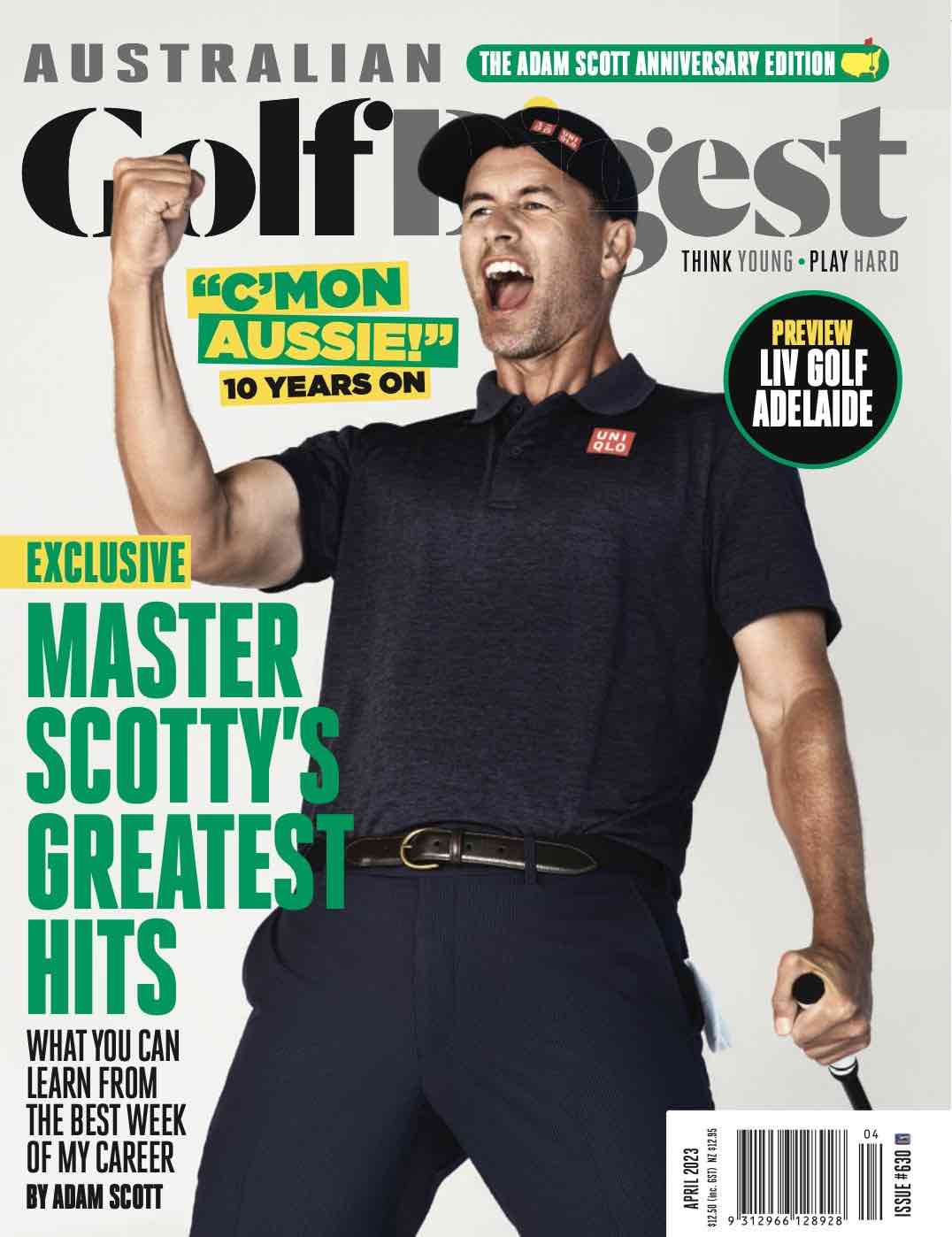 C'MON, SCOTTY: Celebrating a Masters anniversary with a cover shoot ...