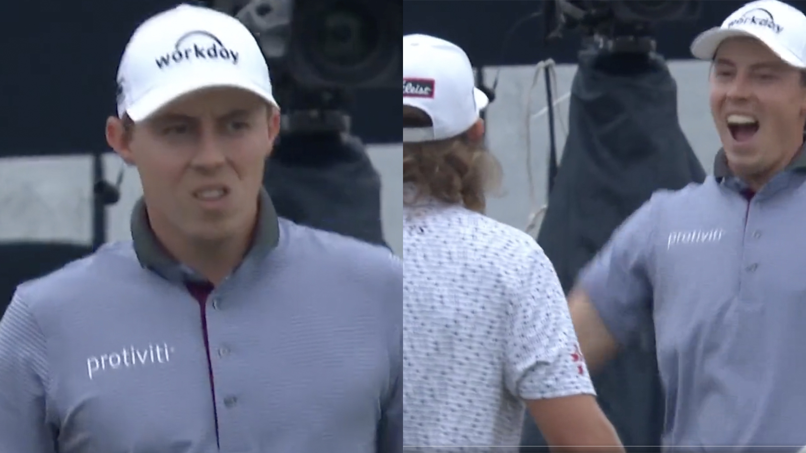 US Open 2023: Watch Matt Fitzpatrick react as he realises he made a ...