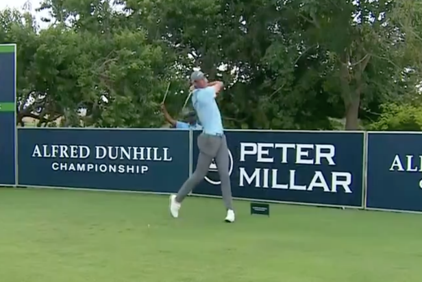 Former world No.1 amateur raises giant middle finger to ball rollback ...